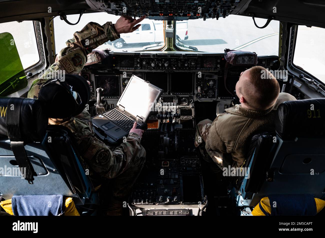 Airman 1st Class Ethan Dursi and SrA Dominico Spinello, 911th Aircraft ...