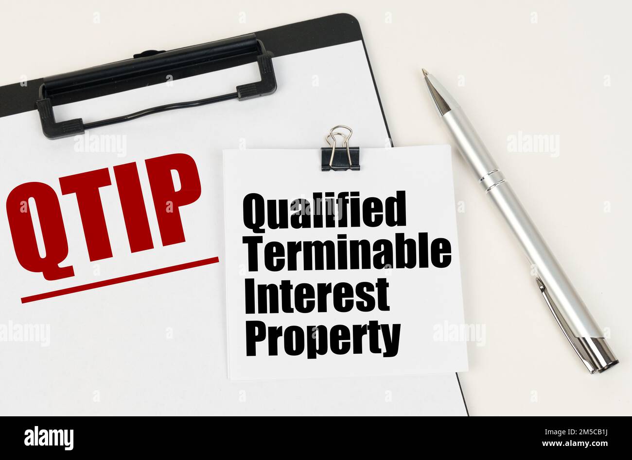 Qualified terminable interest property hi-res stock photography and images - Alamy