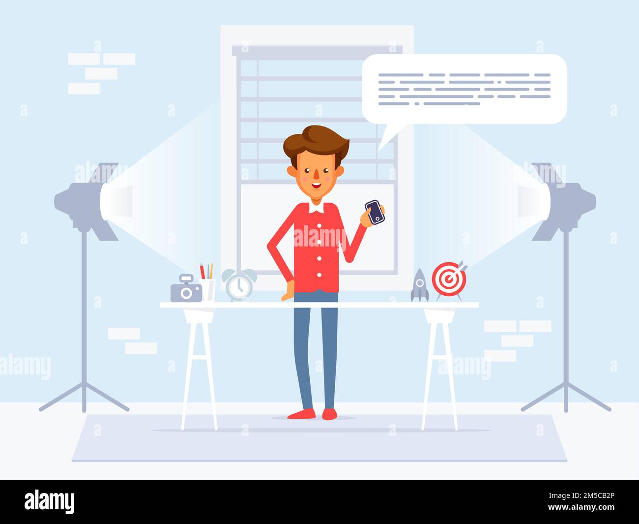 Video game commentary Stock Vector Images - Alamy