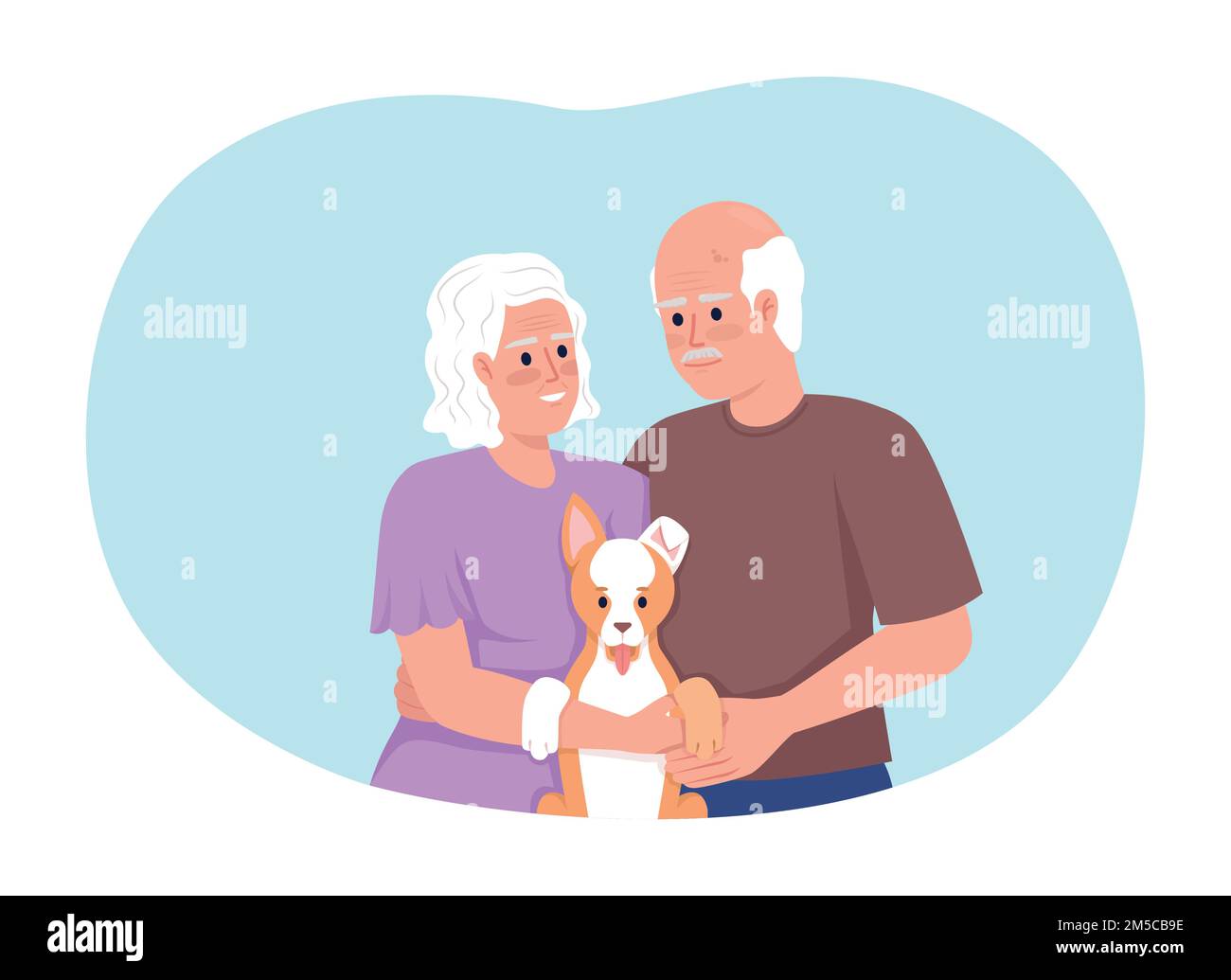 Retire dog Stock Vector Images - Alamy