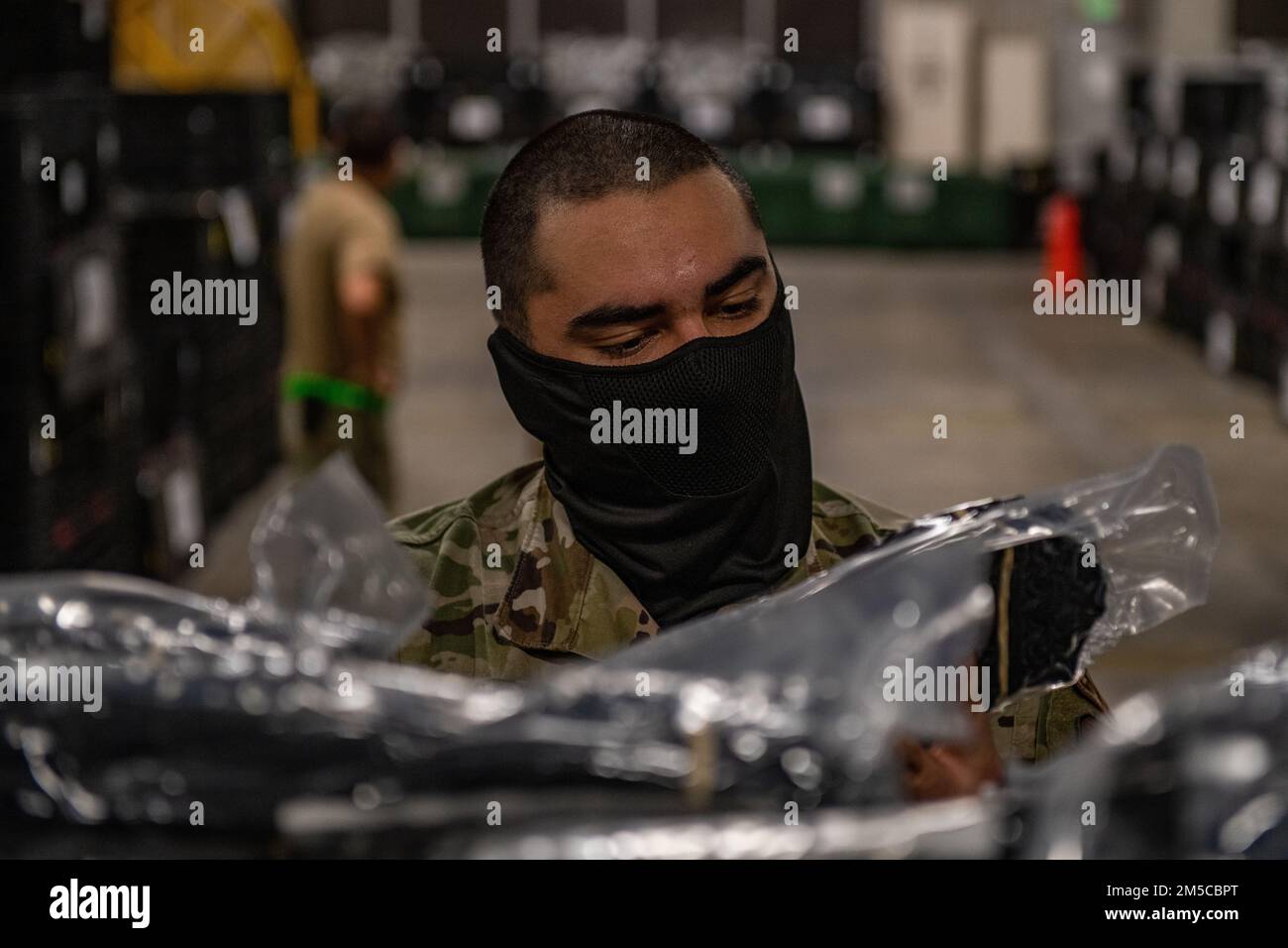 U.S. Air Force Airman 1st Class Eric Nelson, 18th Logistics Readiness ...