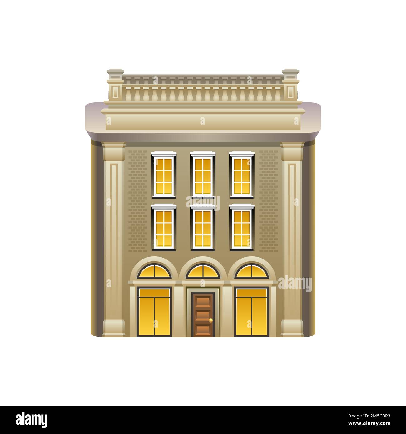 Detailed detailed construction model Stock Vector Images - Alamy