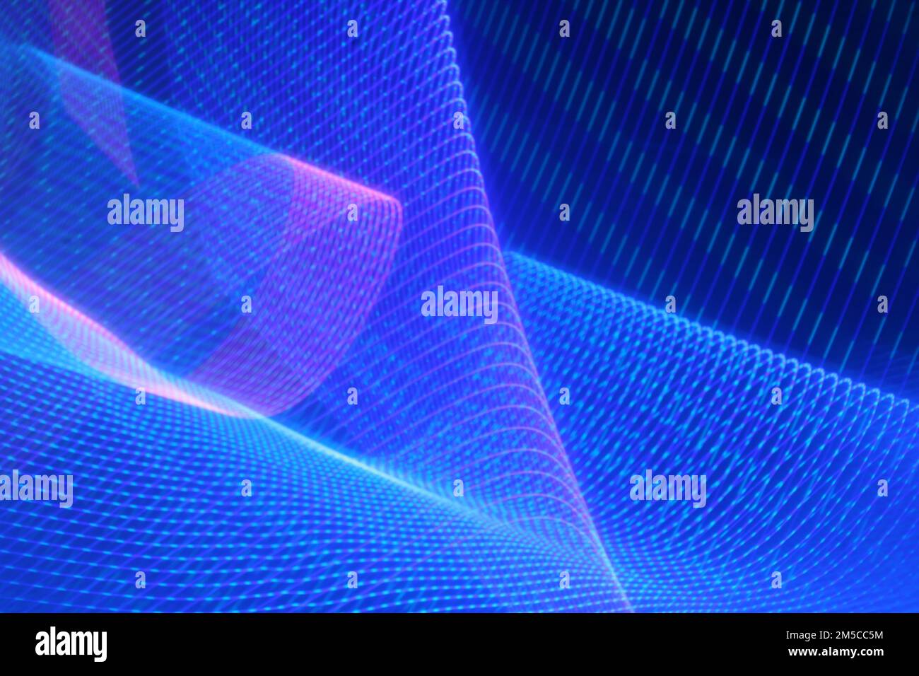 An abstract electromagnetic waves background Stock Photo - Alamy