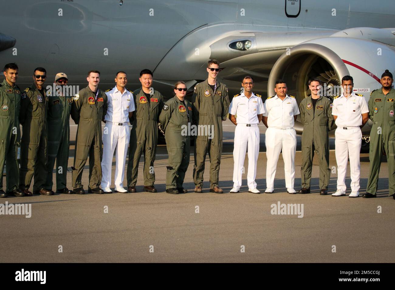 INS DEGA, India (Mar. 1, 2022) – Members assigned to the ‘Golden ...