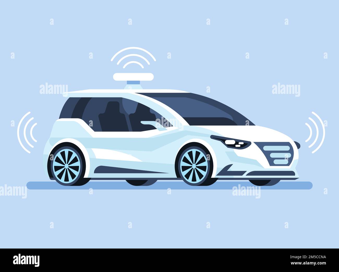 Autonomous self-driving Automobile sensors Smart Car Driverless vehicle ... Autonomous self-driving Automobile sensors Smart Car Driverless vehicle ...