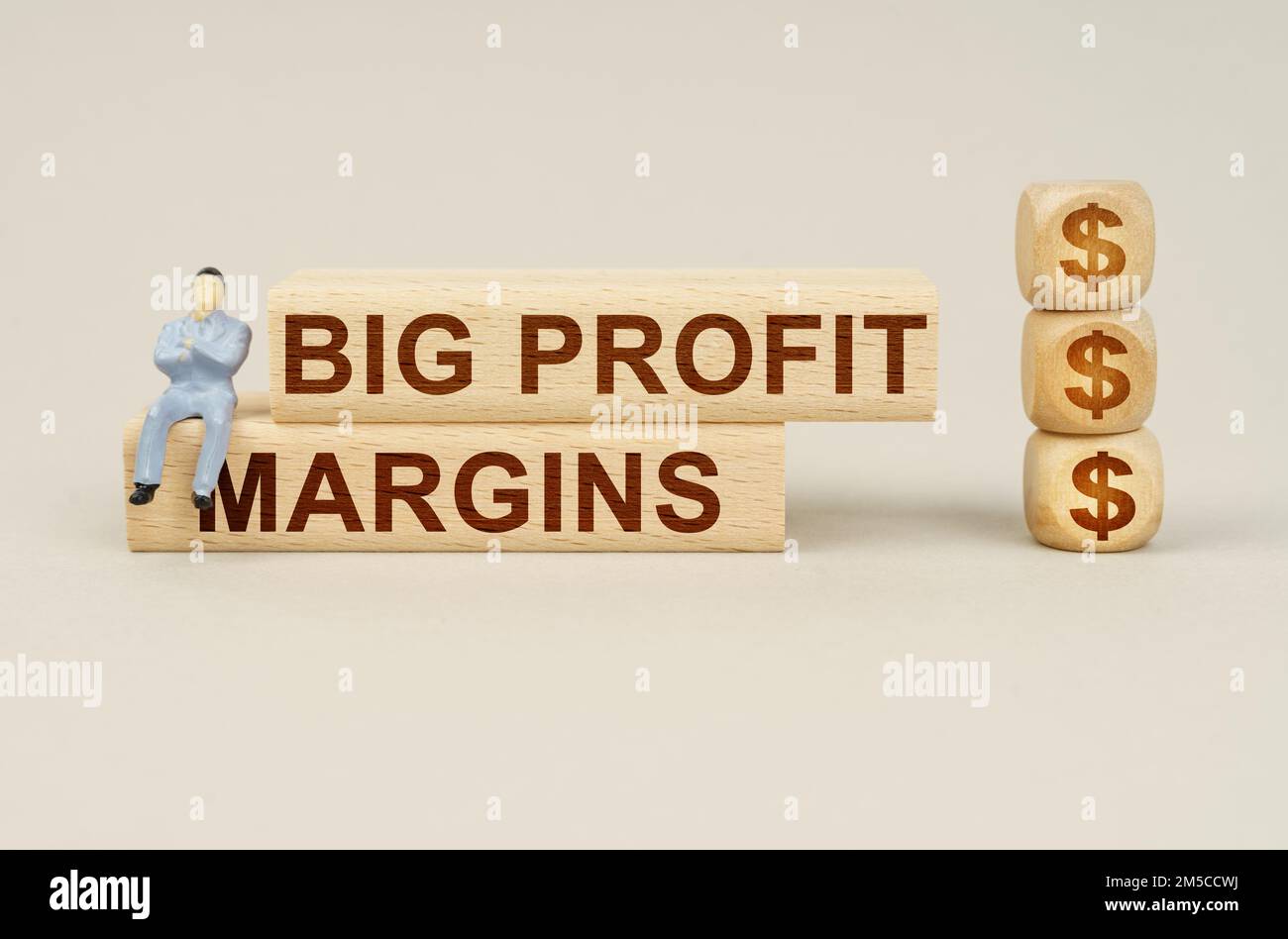 Sale grow margin revenue with dollar symbol hi-res stock photography ...