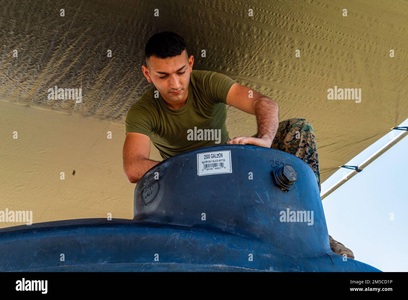U s army water tank hi-res stock photography and images - Alamy