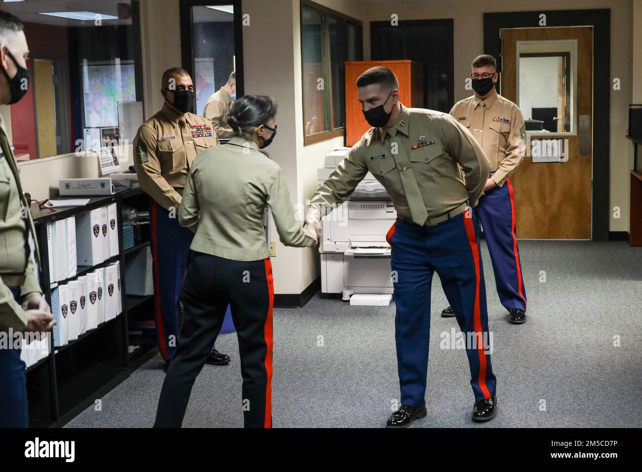 U.S. Marine Corps Brig. Gen. Julie L. Nethercot, Commanding General of ...
