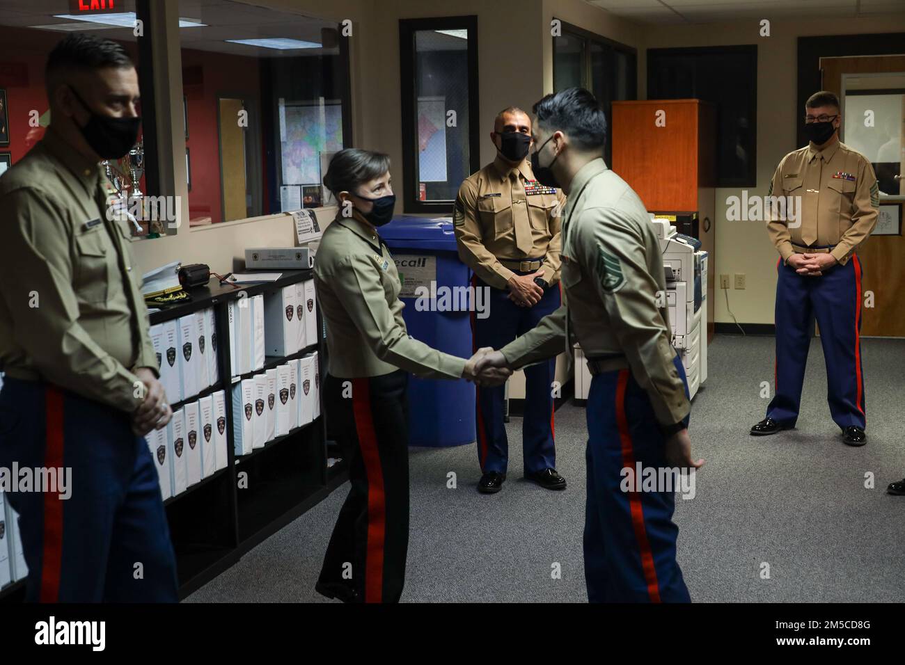U.S. Marine Corps Brig. Gen. Julie L. Nethercot, Commanding General of ...