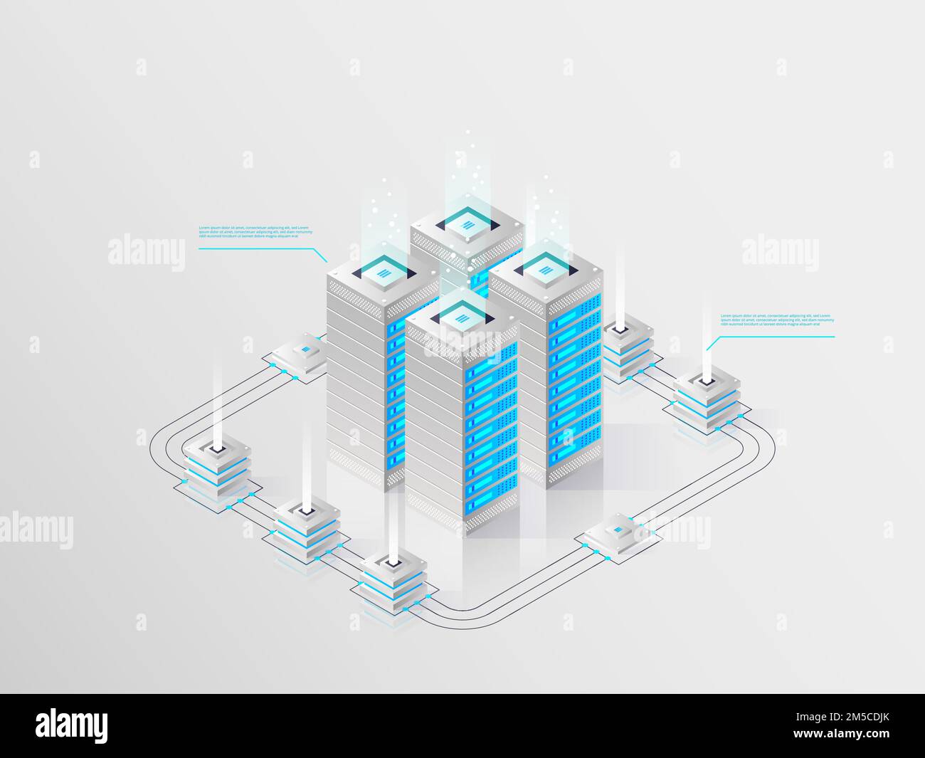 Big modern data center, server room, cloud data storage files service ... Big modern data center, server room, cloud data storage files service ...