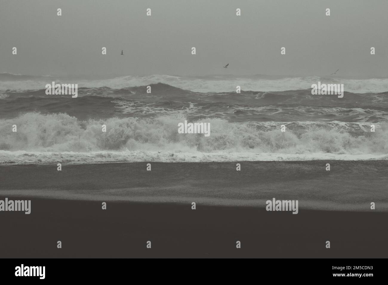 Beautiful sea beach rolling waves hi-res stock photography and images ...