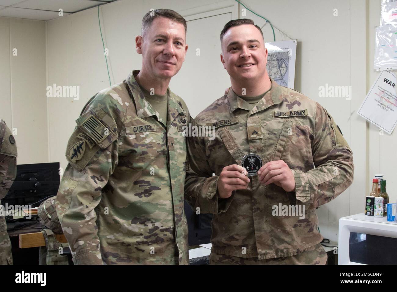 Sgt. Patrick A. Weeks, a wheeled vehicle mechanic assigned to ...