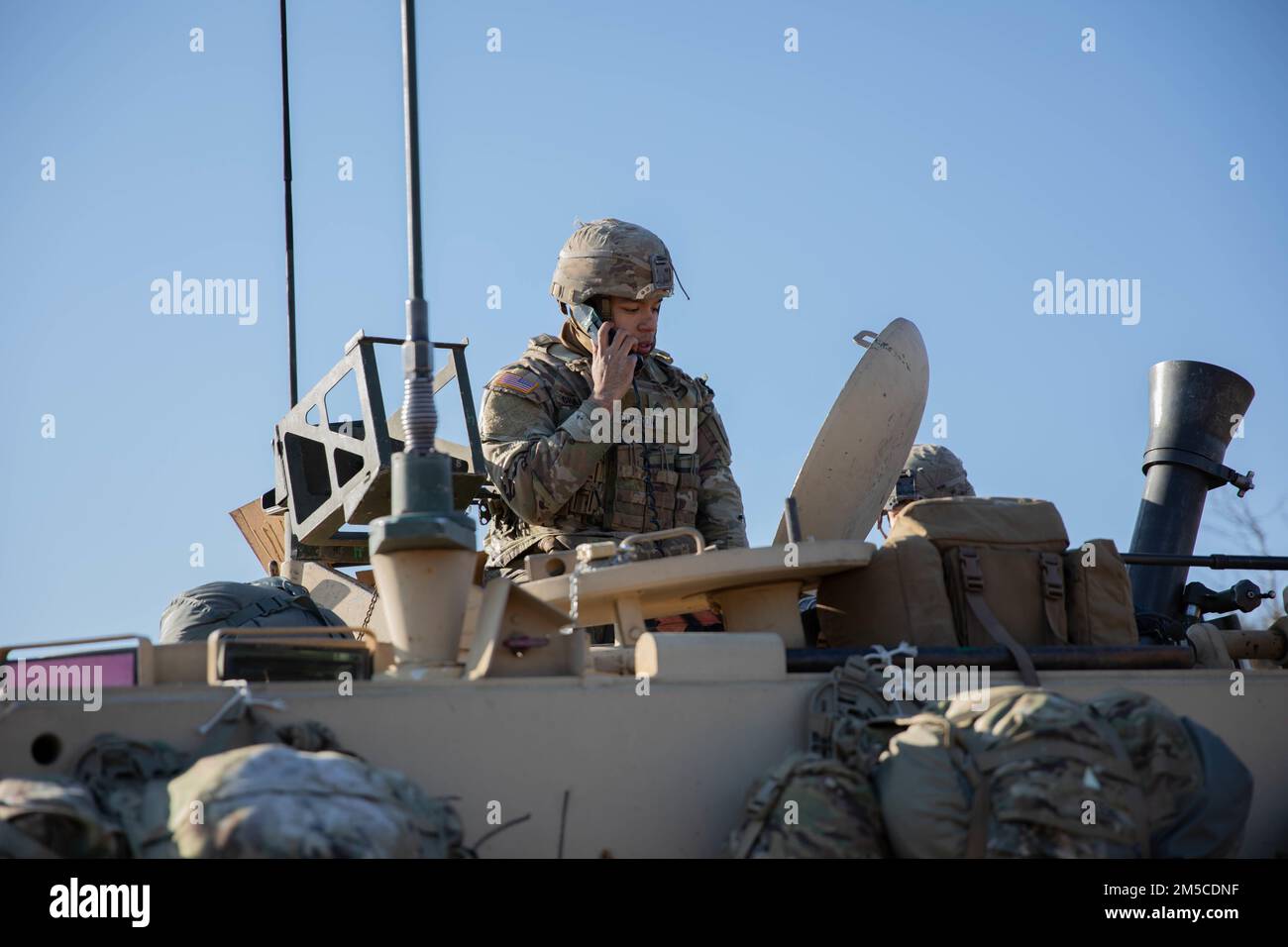 Sgt. Jonathan Chacon, an intel analyst with 2nd Battalion, 34th Armored ...
