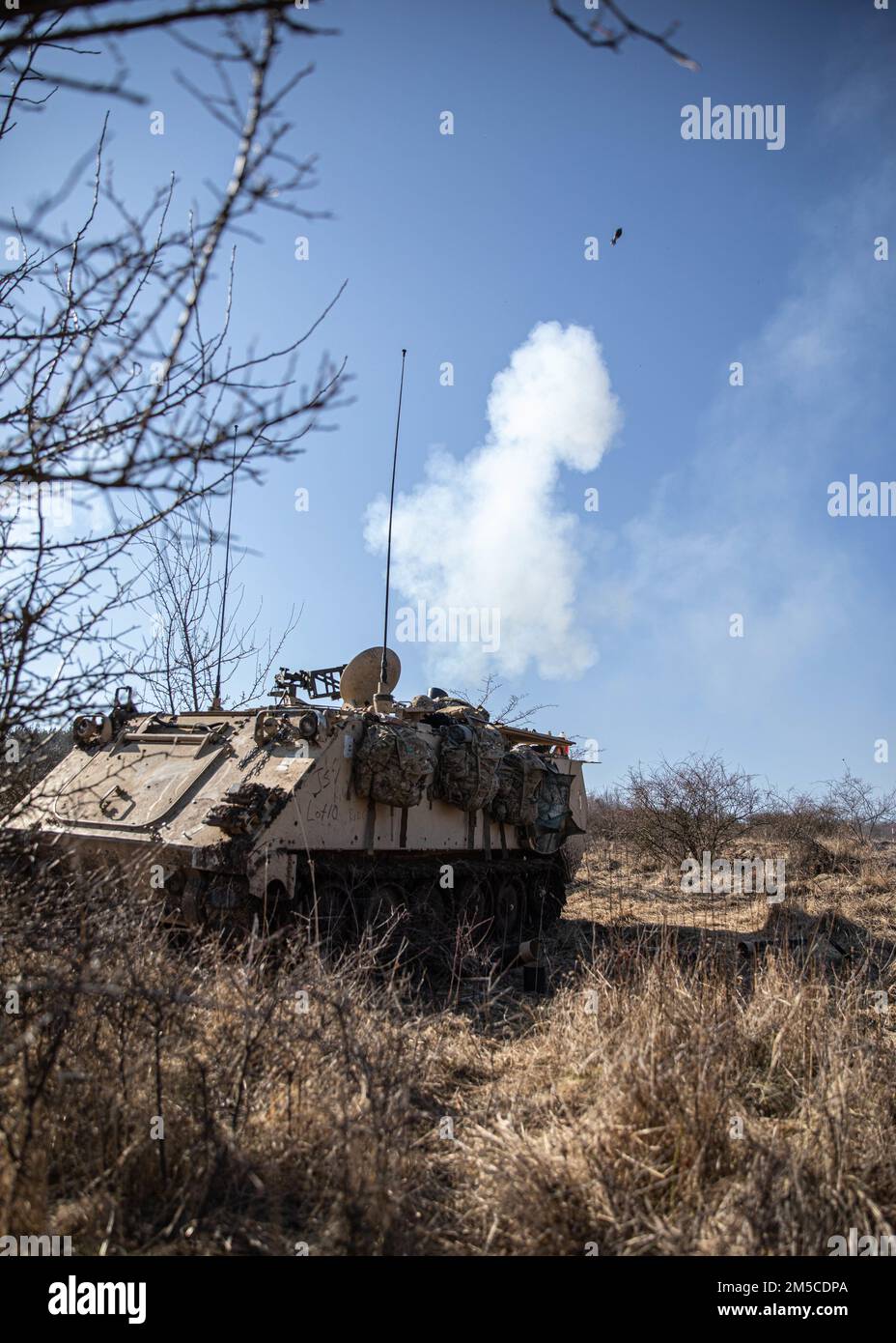 Members of 2nd Battalion, 34th Armored Regiment, 1st Armored Brigade ...