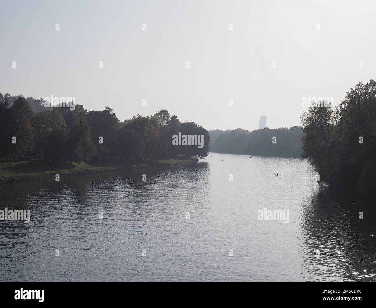 Fiume Po translation River Po in Turin, Italy Stock Photo - Alamy