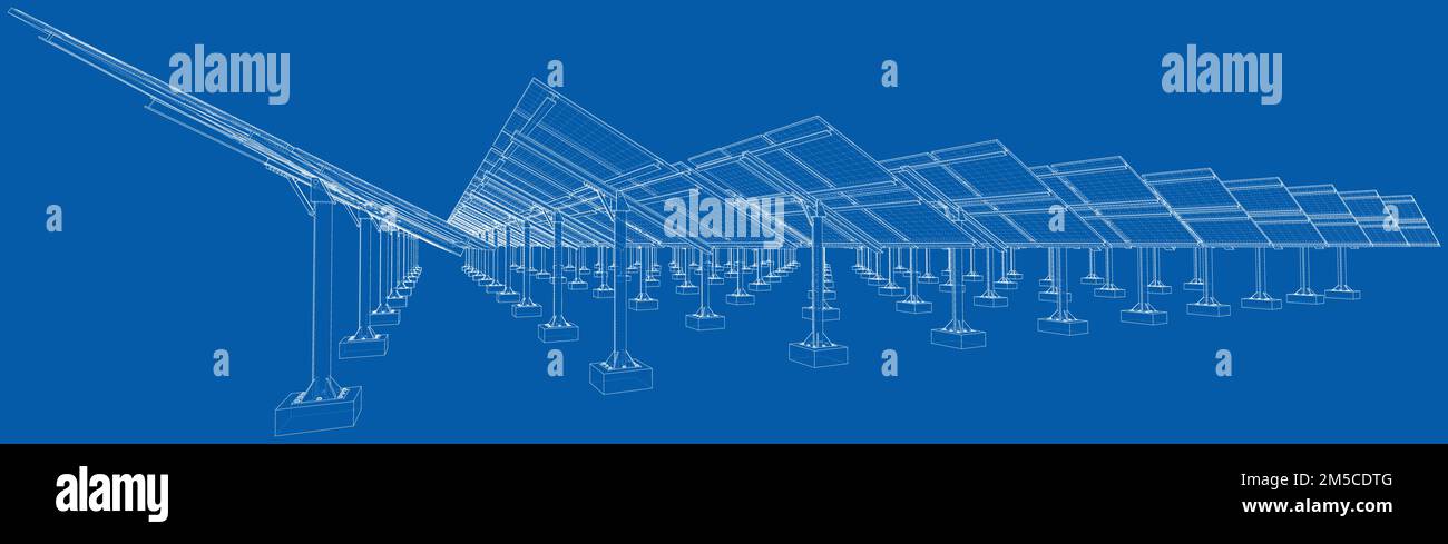 Solar Panel Concept. Vector Stock Vector Image & Art - Alamy