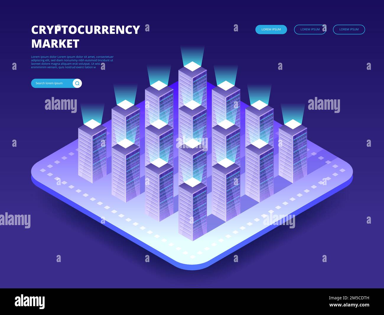 Bank data server room hi-res stock photography and images - Alamy