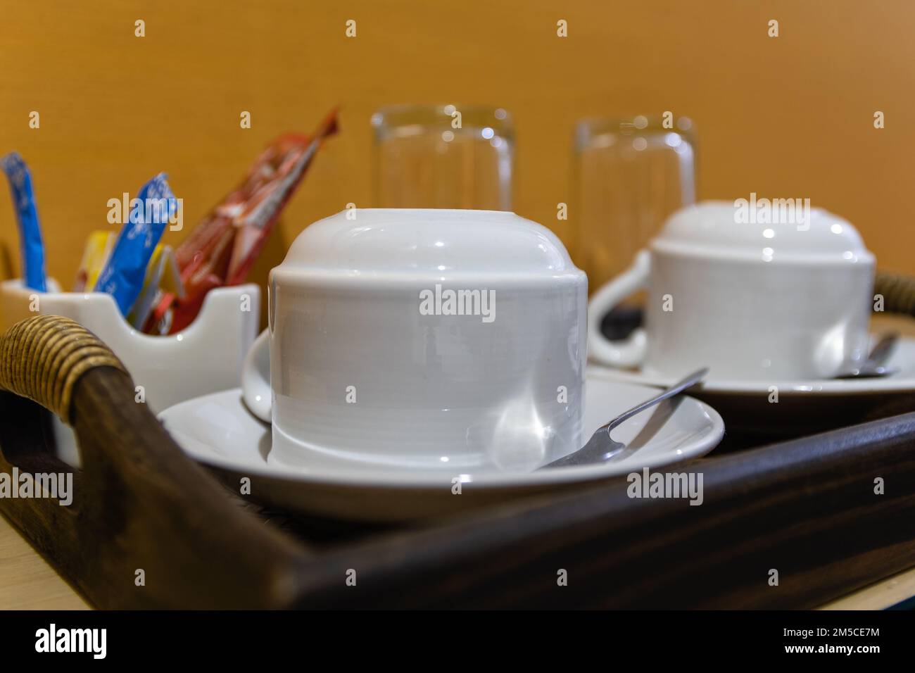 Tea coffee hotel room hi-res stock photography and images - Alamy