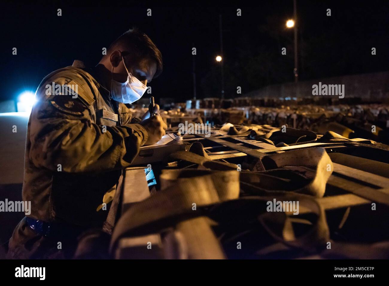 U.S. Air Force Staff Sgt. Jacob Gardner, 18th Munitions Squadron ...