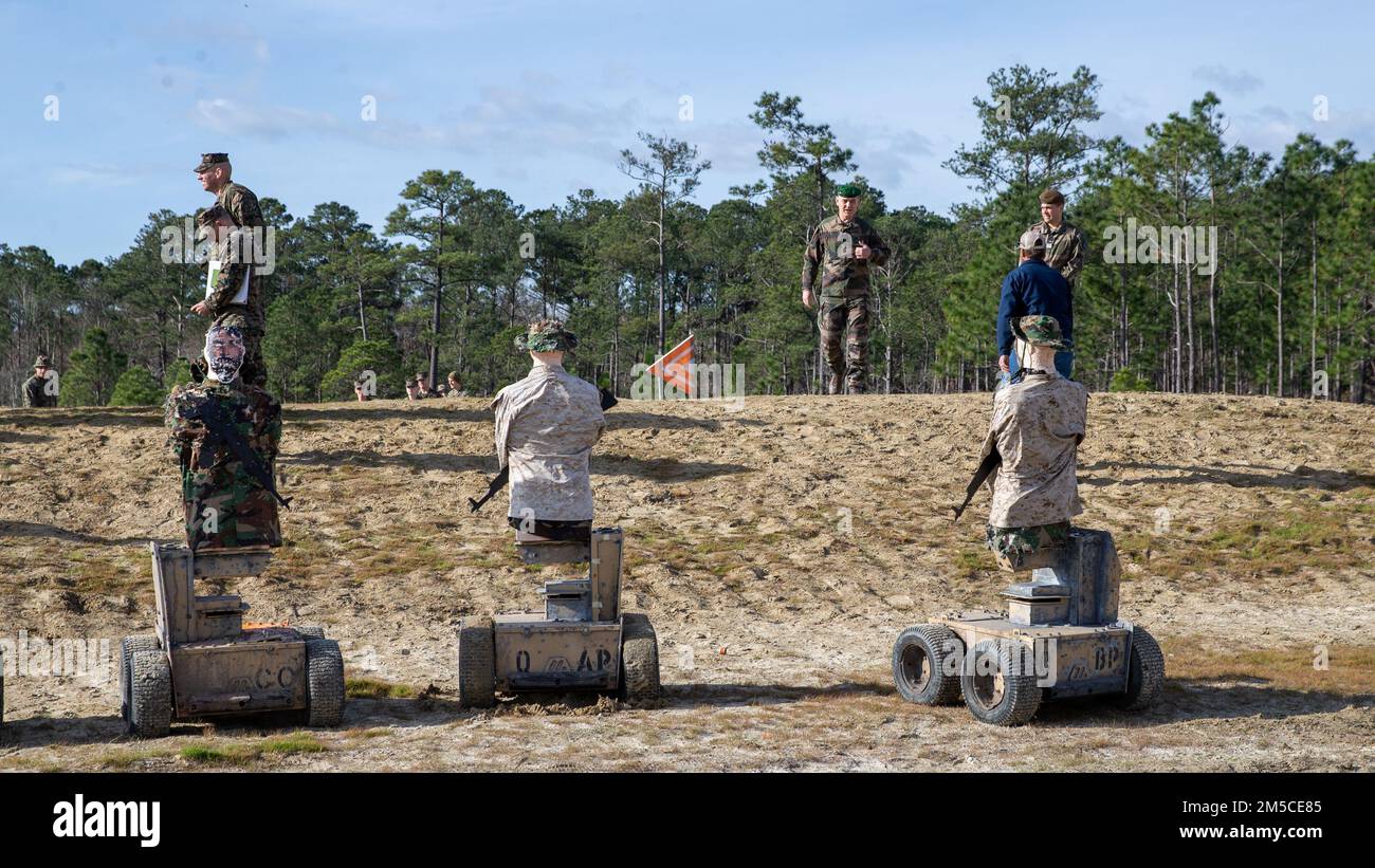 French Army Brig. Gen. Eric Ozanne, the commanding general (CG) of 6th ...