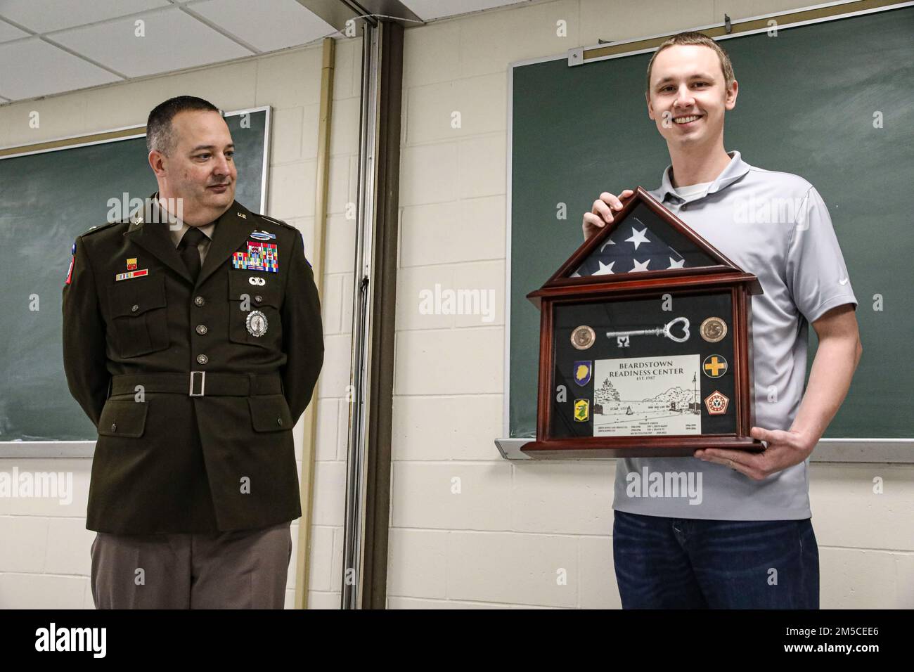 The Beardstown Armory Key Transfer Ceremony took place Mar. 1 at the ...