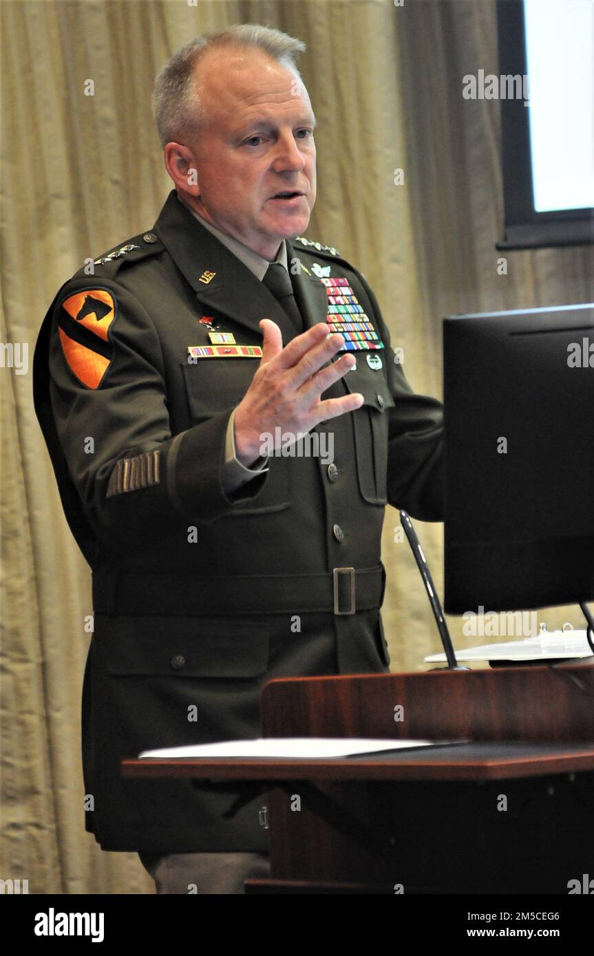 Lt. Gen. Douglas M. Gabram, commanding general, U.S. Army Installation ...