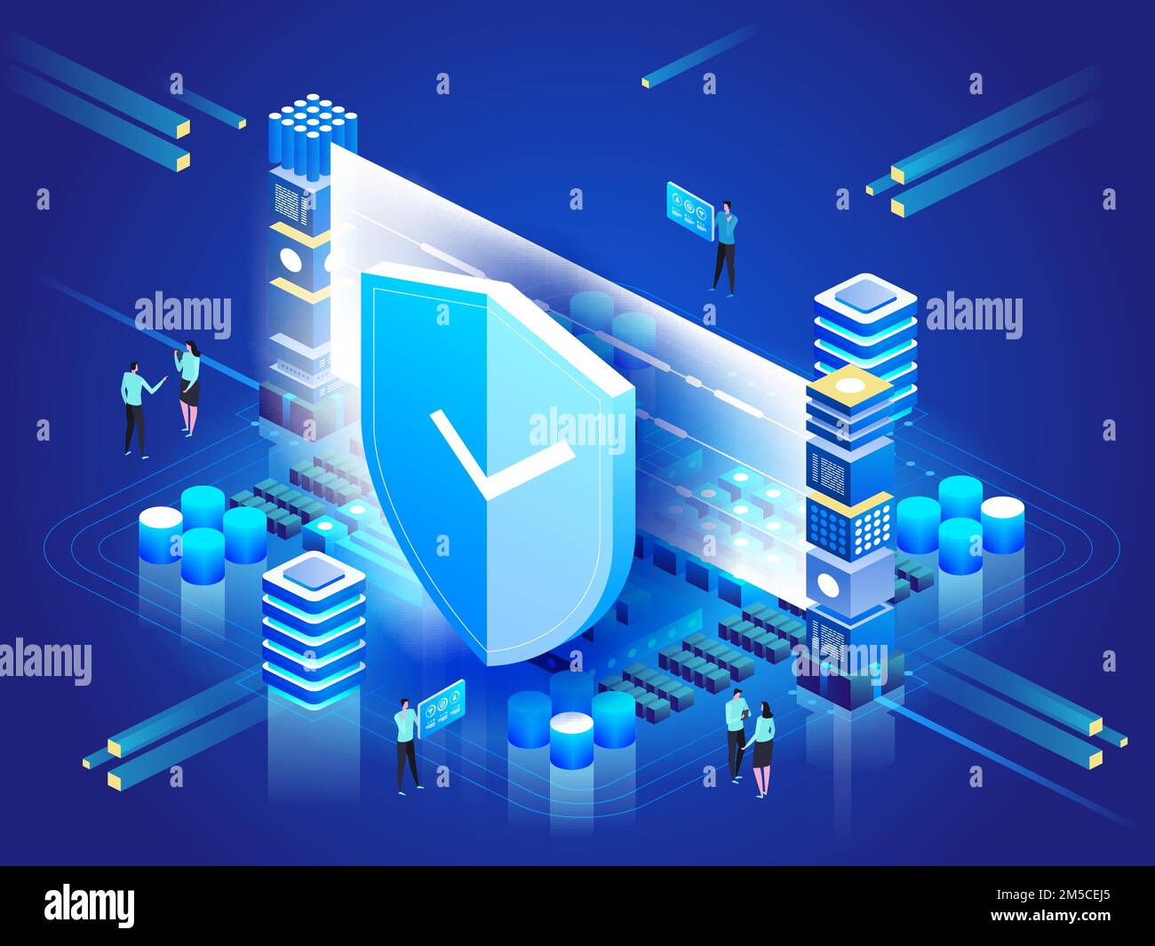 Modern technologies, security and data protection, payment security ...