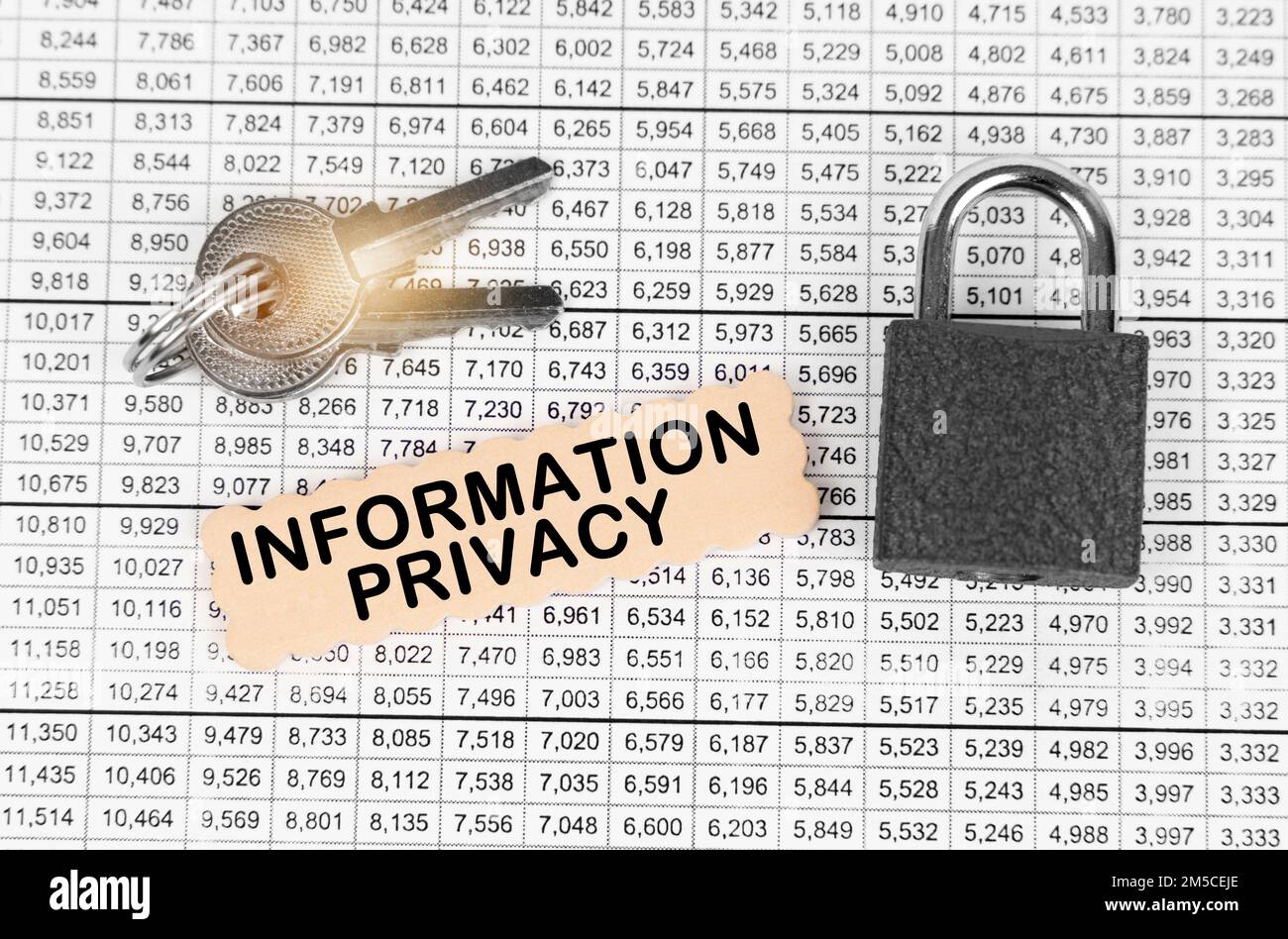 Business and security concept. Against the background of a table with ...