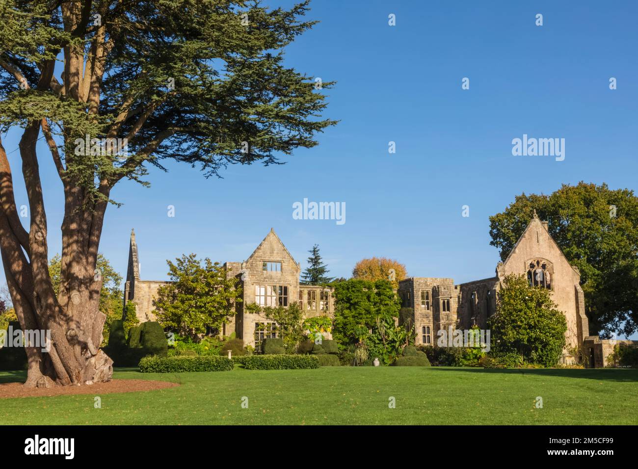 England, West Sussex, Handcross, Nymans, House and Gardens Stock Photo ...