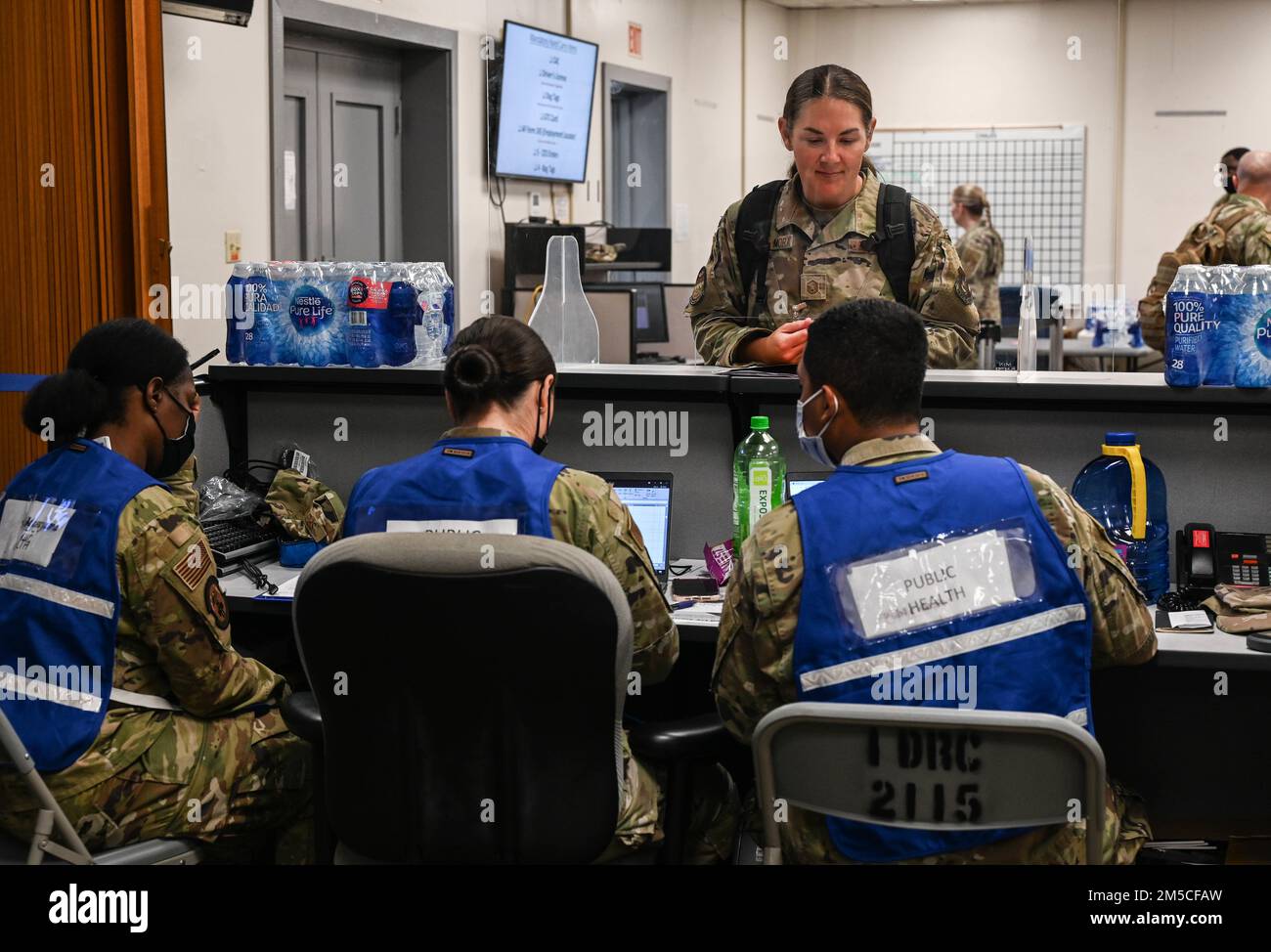 Pre deployment function line exercise hi-res stock photography and images - Alamy