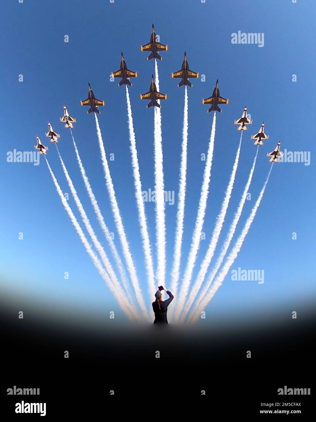 The United States Air Force Air Demonstration Squadron "Thunderbirds ...