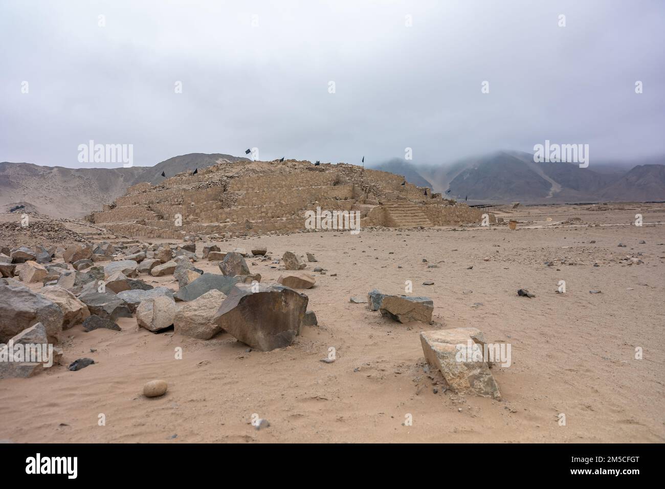 Peru - September 14, 2022: Sacred City of Caral-Supe archaeological ...