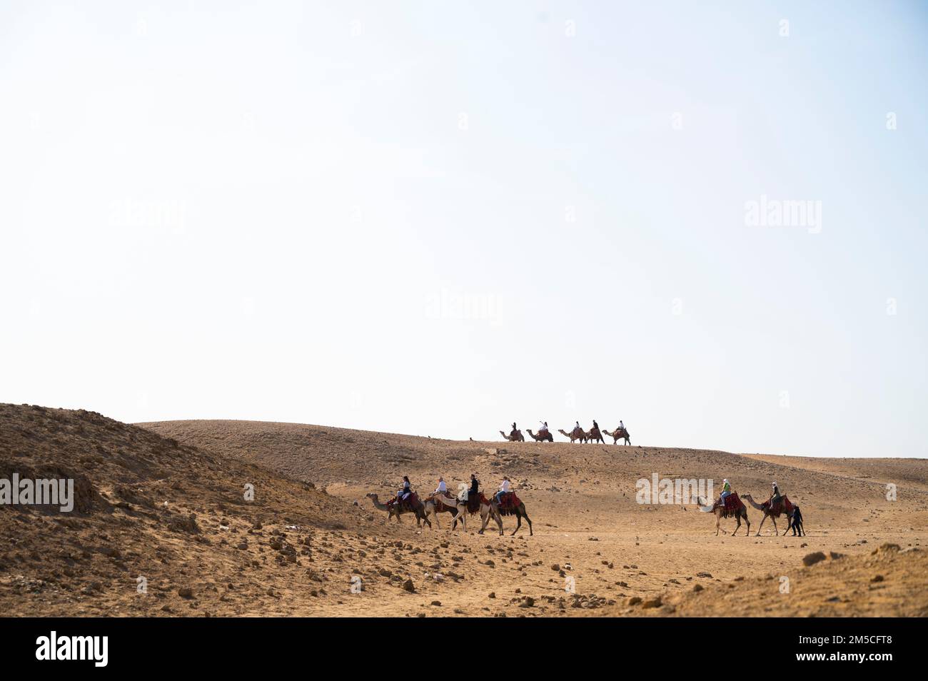 pyramids in giza cairo Stock Photo - Alamy