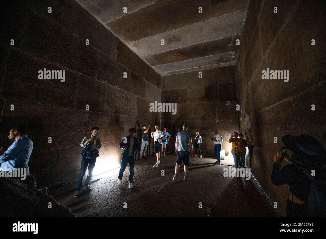 pyramids in giza cairo Stock Photo - Alamy