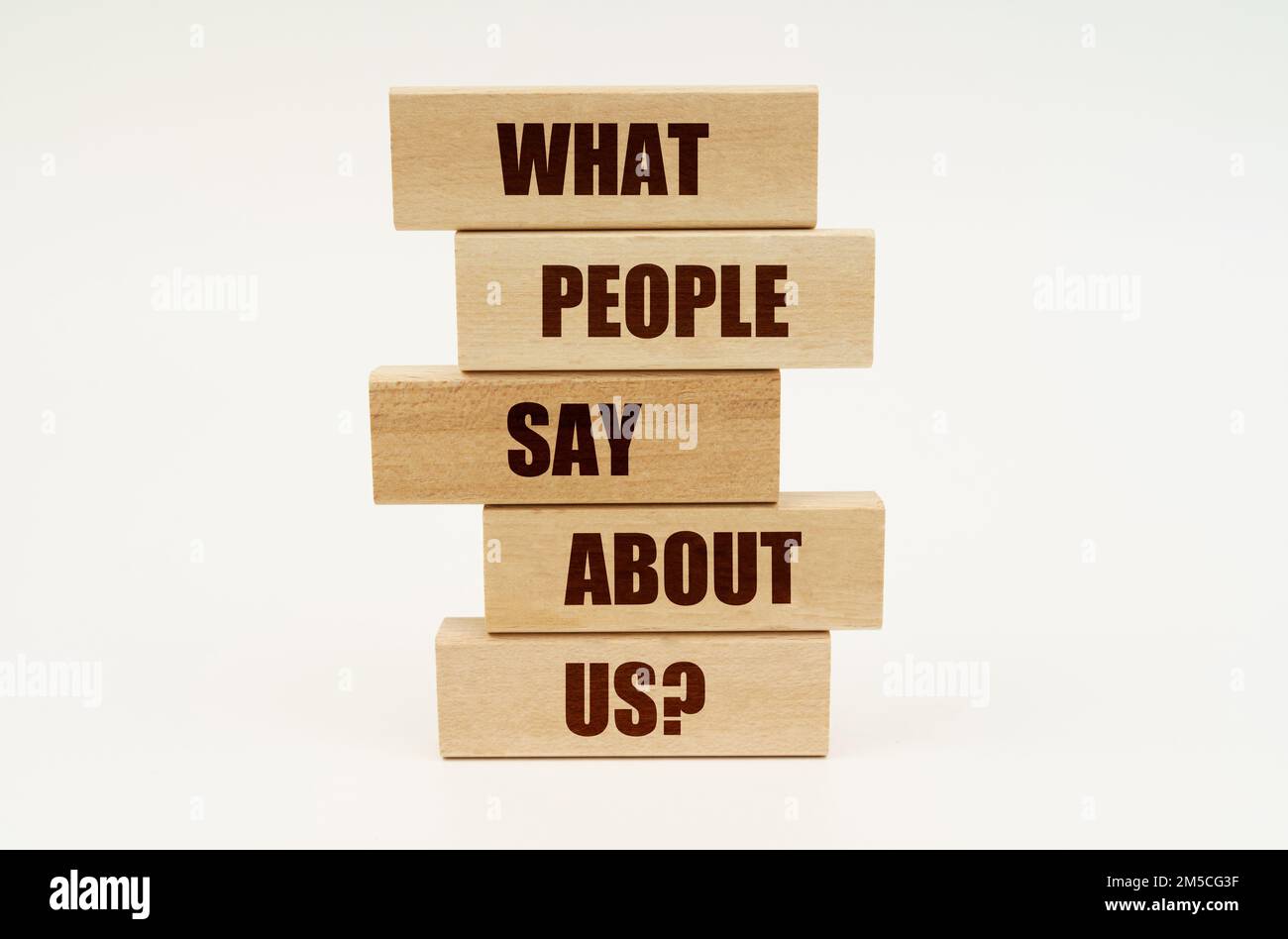 What people say about us hi-res stock photography and images - Alamy