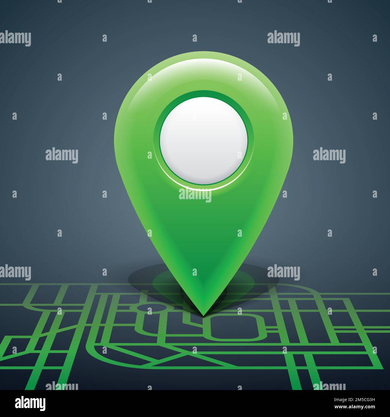 Vibrant map Stock Vector Images - Alamy