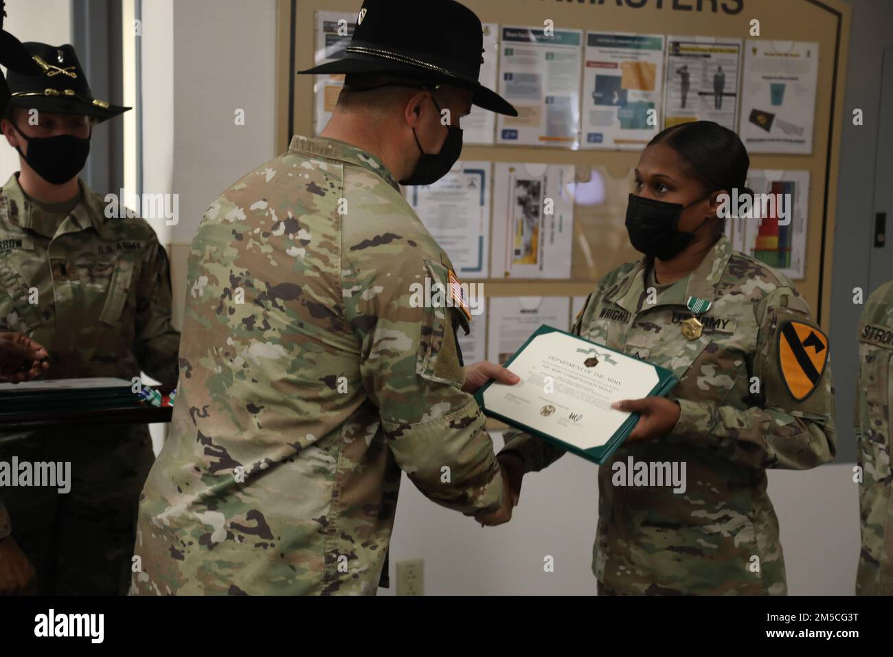 1st Cavalry Division Sustainment Brigade Troopers were awarded the Army ...