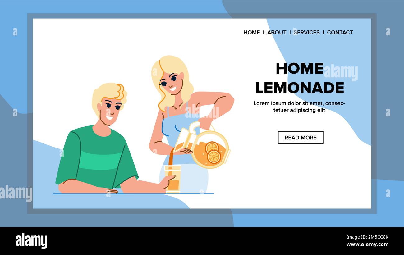 home lemonade vector Stock Vector Image & Art - Alamy