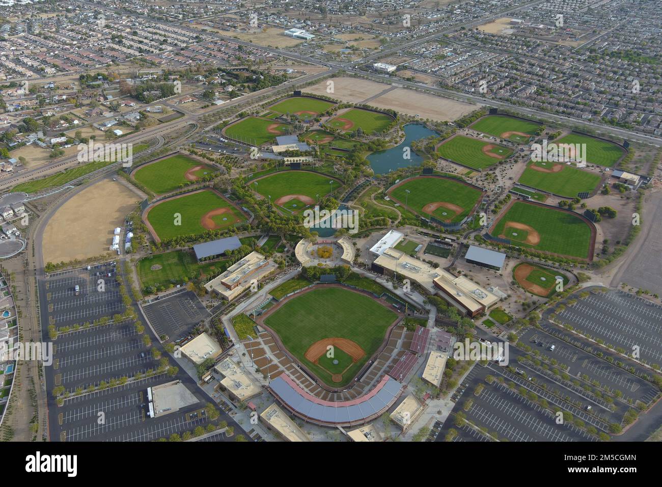 A general overall view of the Camelback Ranch stadium and Baseball ...