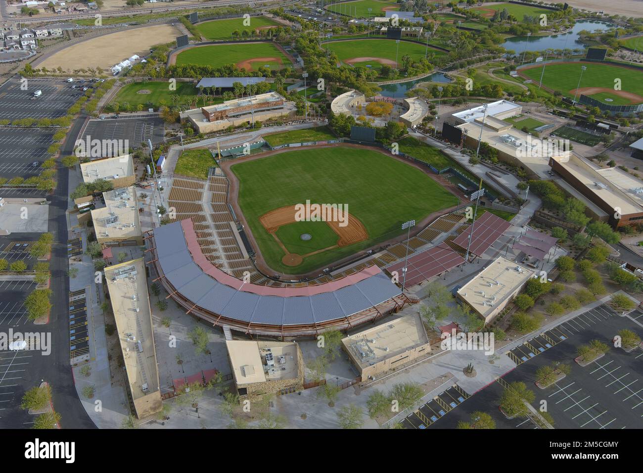 A general overall view of the Camelback Ranch stadium and Baseball ...