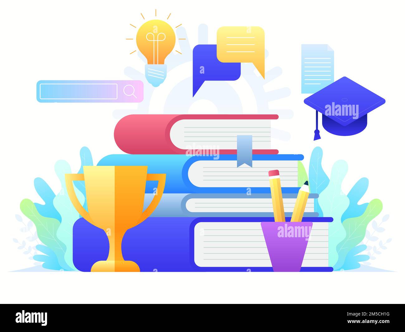 Tutorials vector vectors hi-res stock photography and images - Alamy