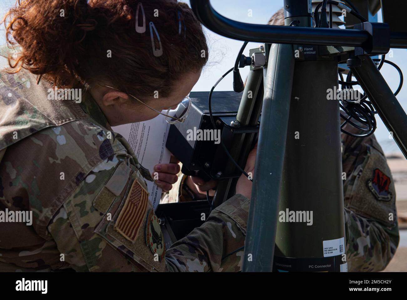 Senior Airman Morgan Leach, 4th Operations Support Squadron weather ...