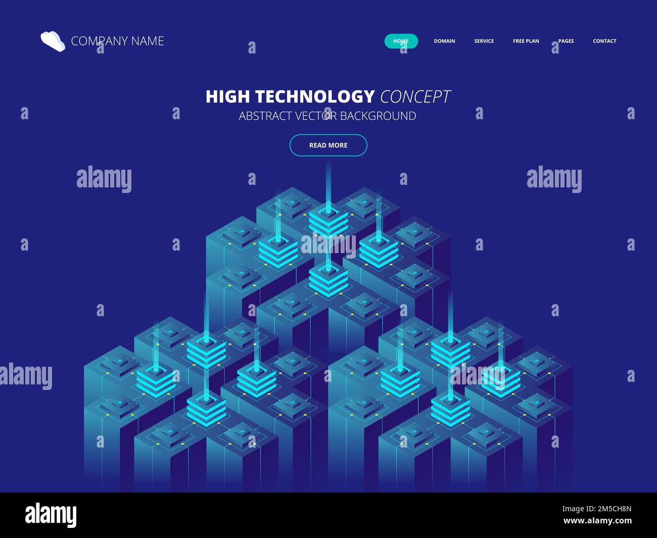 Isometric Server room and big data processing concept, datacenter and ... Isometric Server room and big data processing concept, datacenter and ...