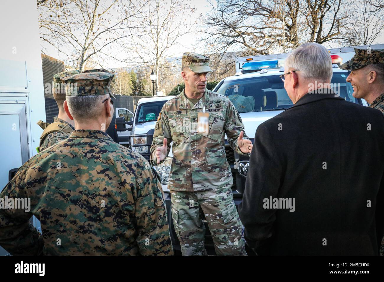 District of Columbia – U.S. Army Maj. Gen. Allan M. Pepin, Commanding ...