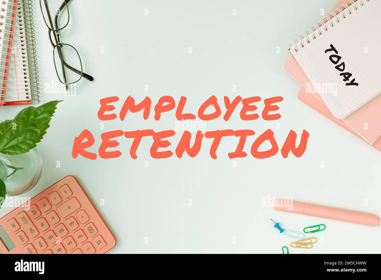 Text sign showing Employee Retention. Word Written on internal ...