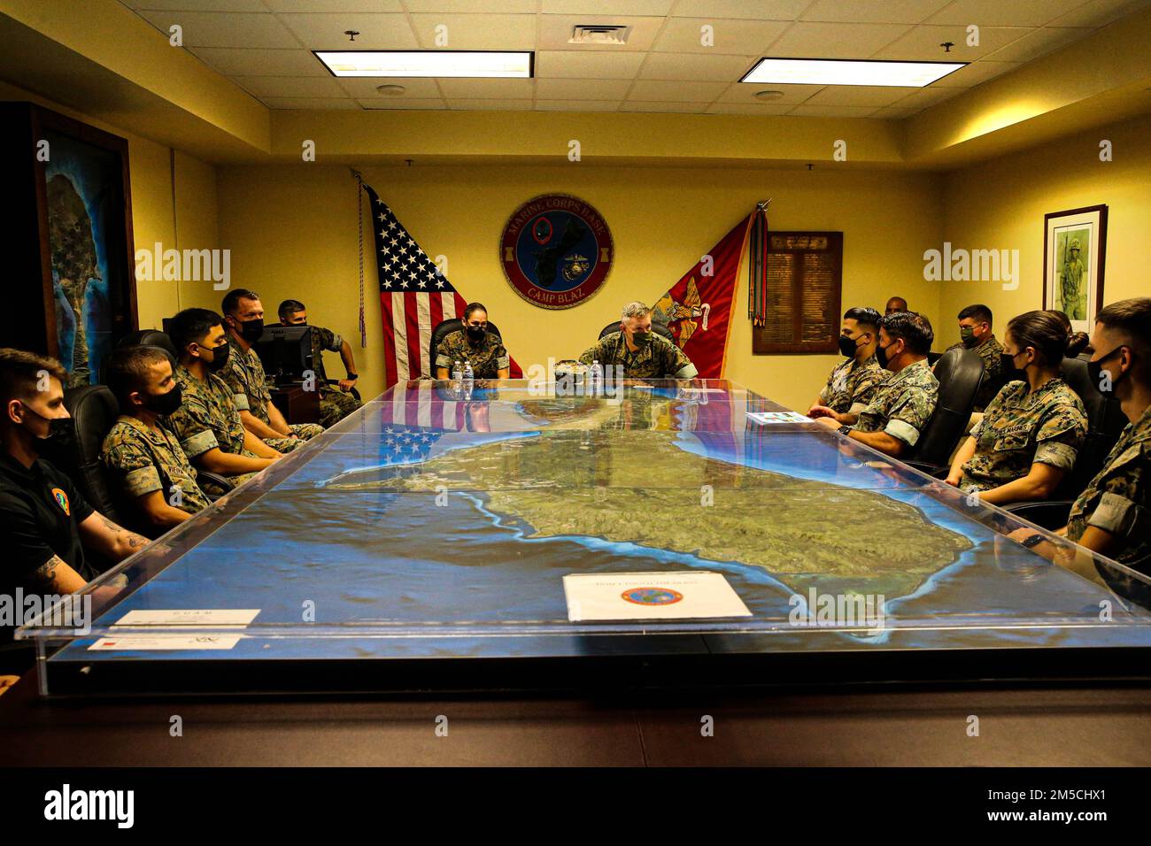 U.S. Marine Corps Maj. Gen. William J. Bowers, commanding general of ...