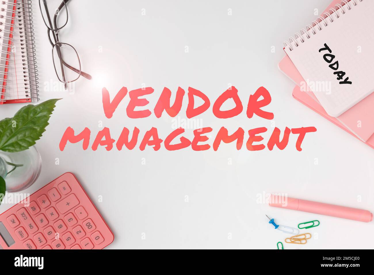 Hand writing sign Vendor Management. Business concept activities ...