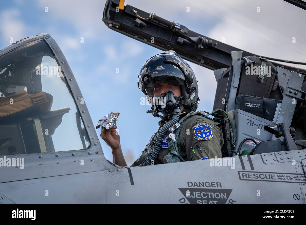 U.S. Air Force 1st Lt. Riley “Reaper” Nix, A-10C Thunderbolt II pilot ...