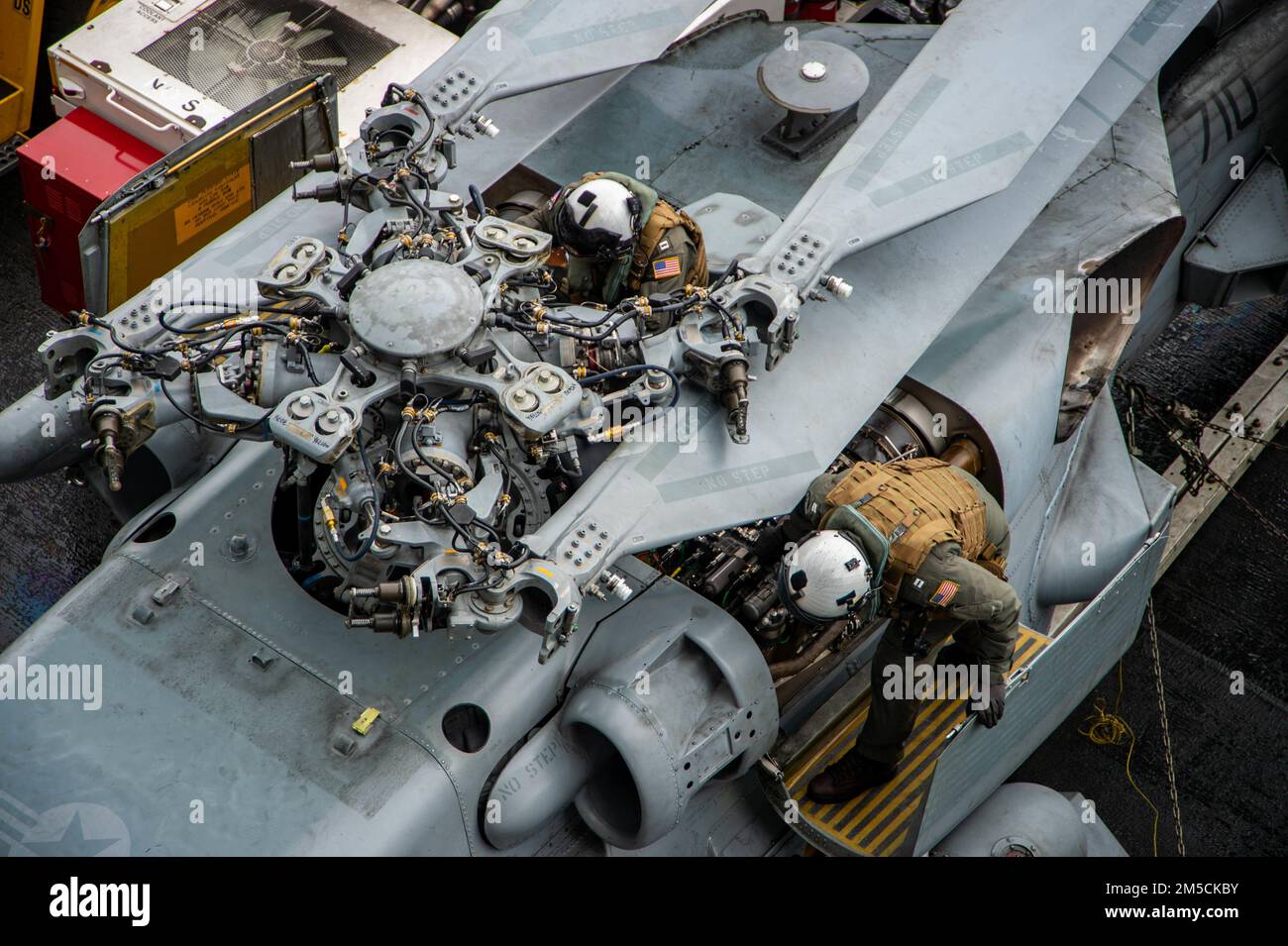 220302-N-ZE328-1105 NORTH AEGEAN SEA (Mar. 2, 2022) Pilots, assigned to ...