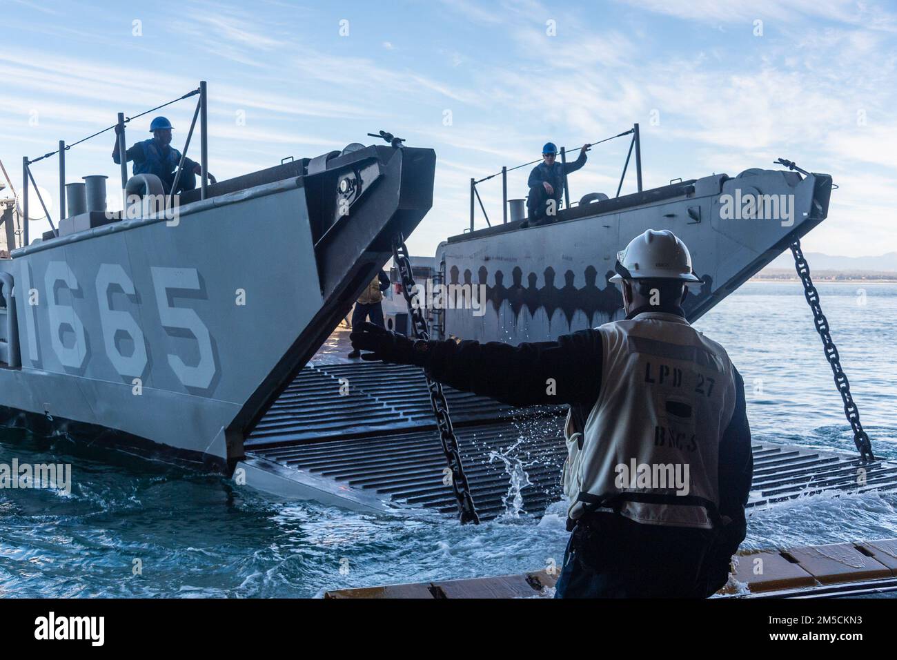 Landing craft mechanized hi-res stock photography and images - Alamy